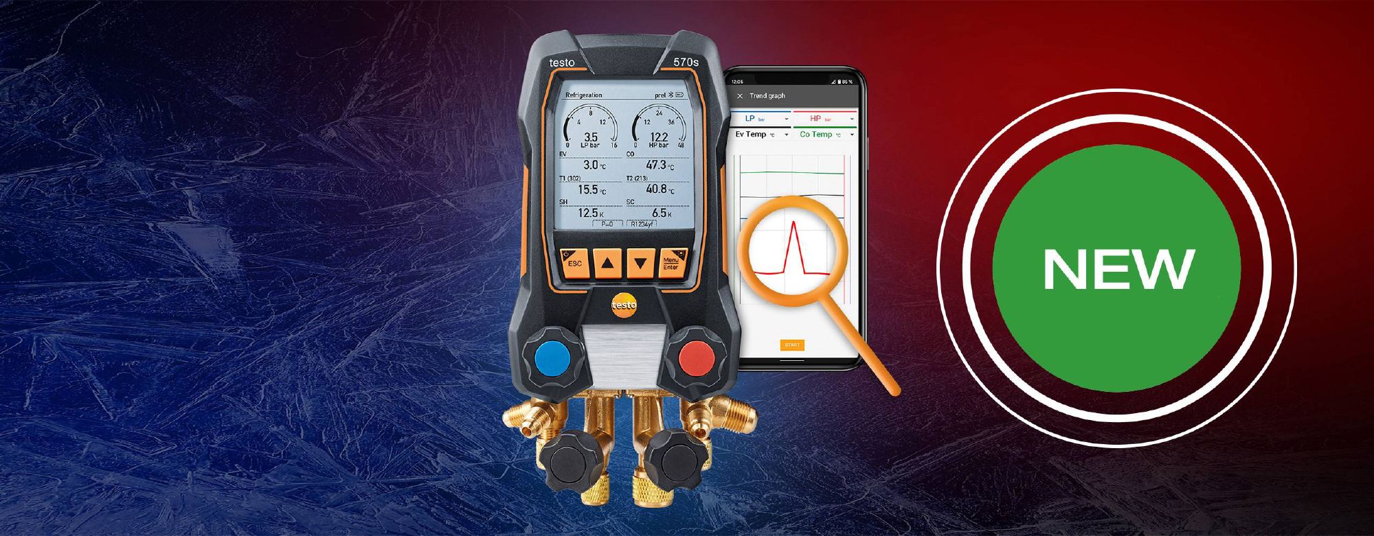Discover the unseen with our new digital manifold testo 570s | Testo Ltd