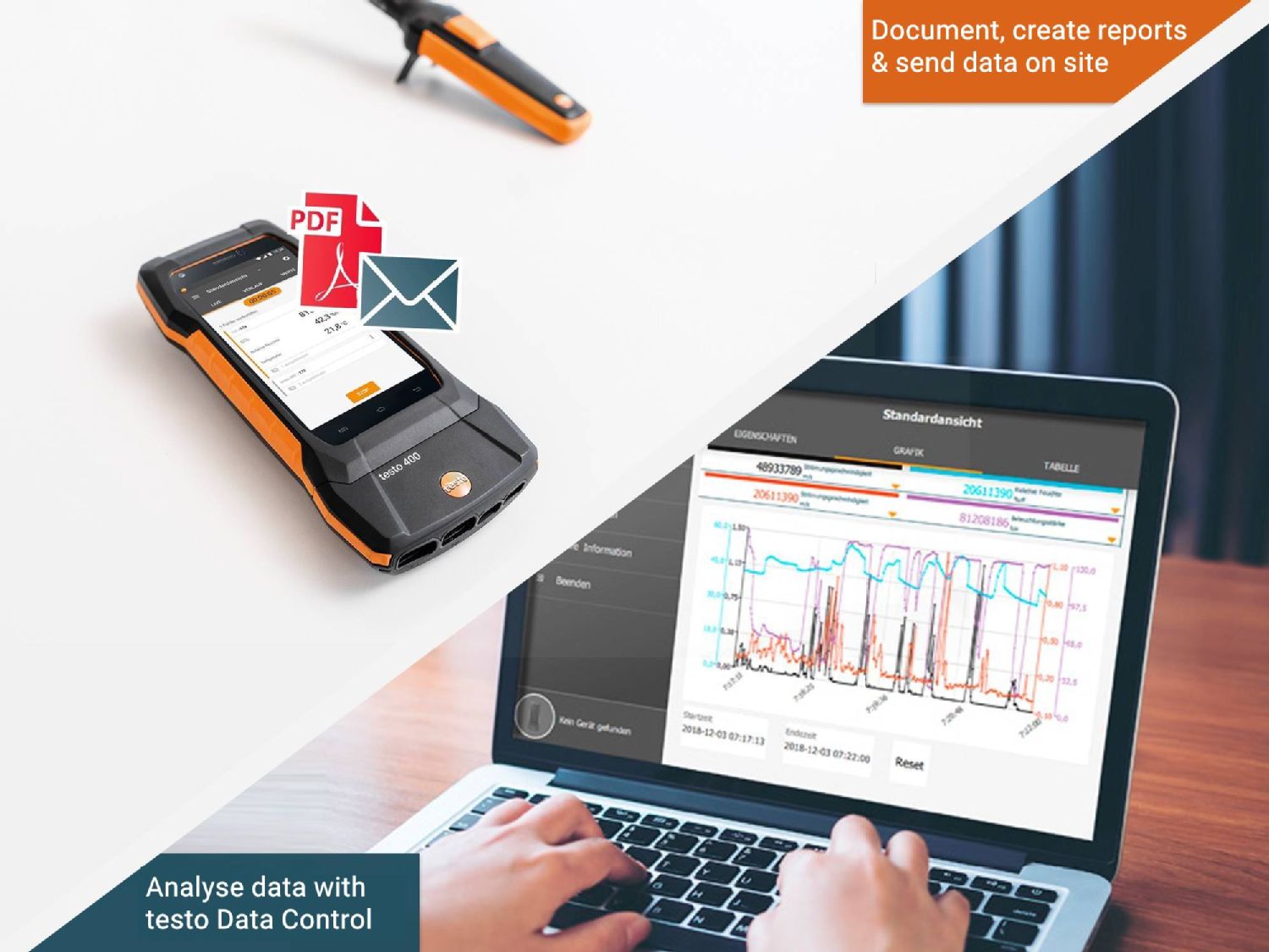 The new testo 400 universal IAQ measuring instrument | Testo Australia