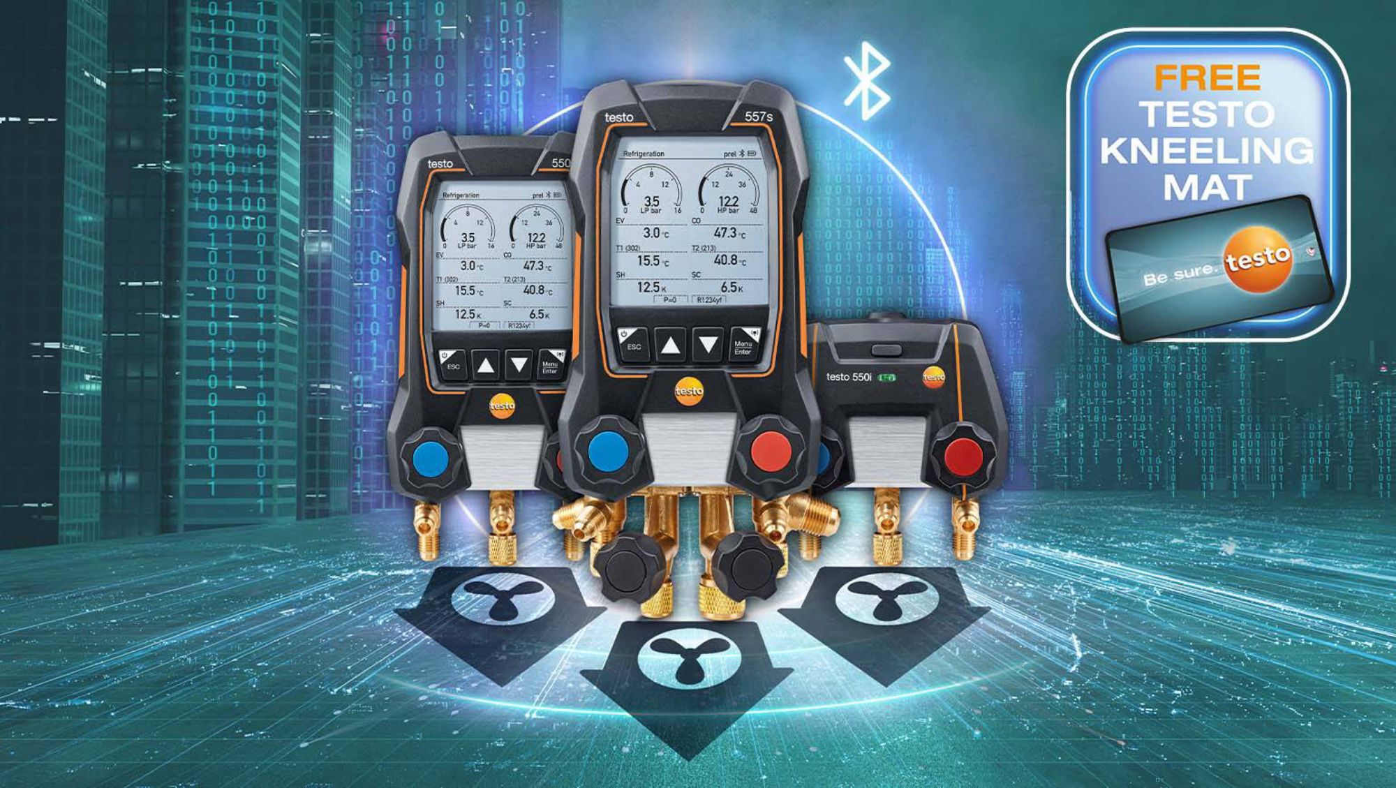 Digital manifolds from Testo | Testo Ltd