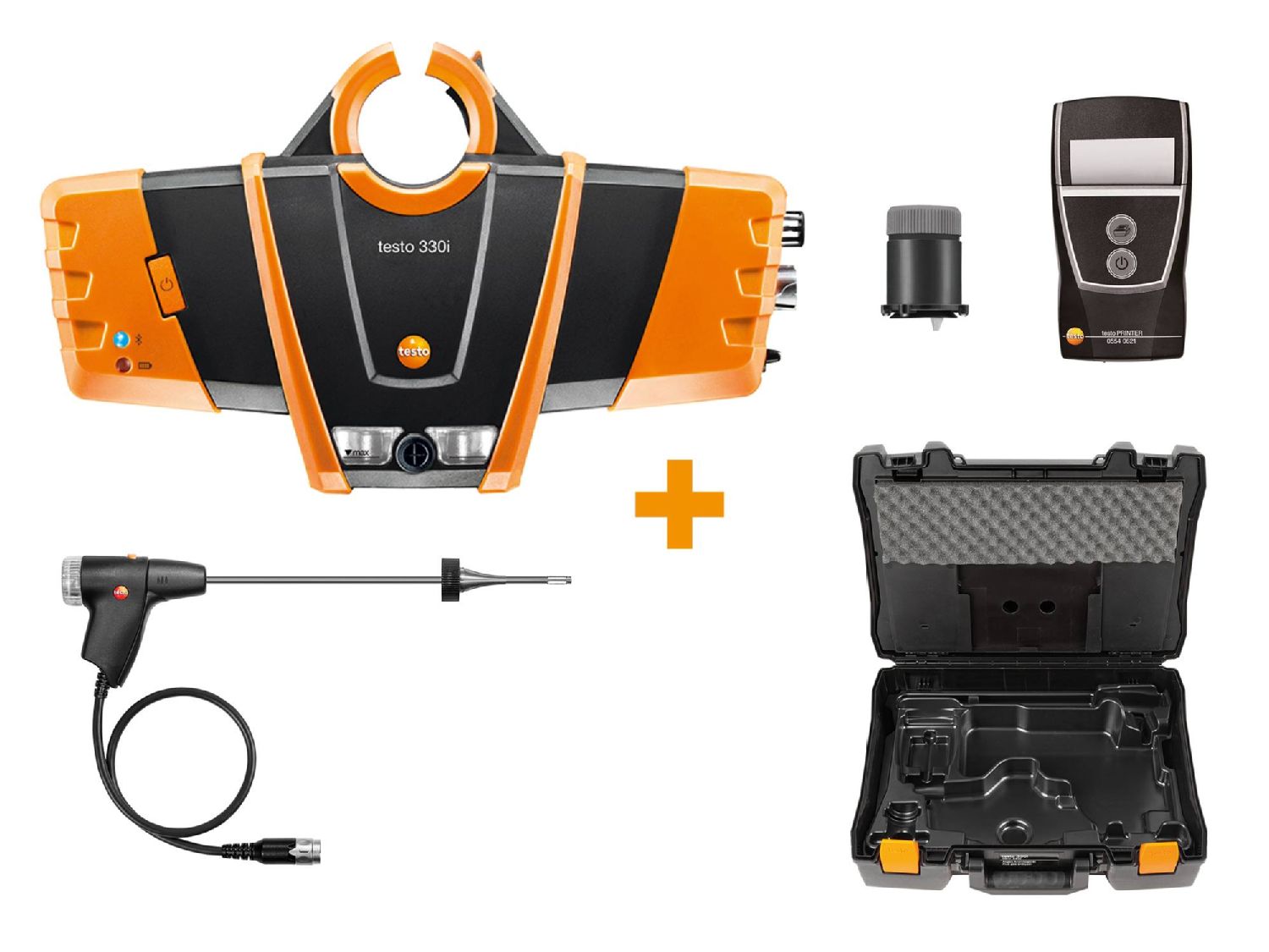 testo 330i LX Flue Gas Analyzer | Portable devices - Operation via ...