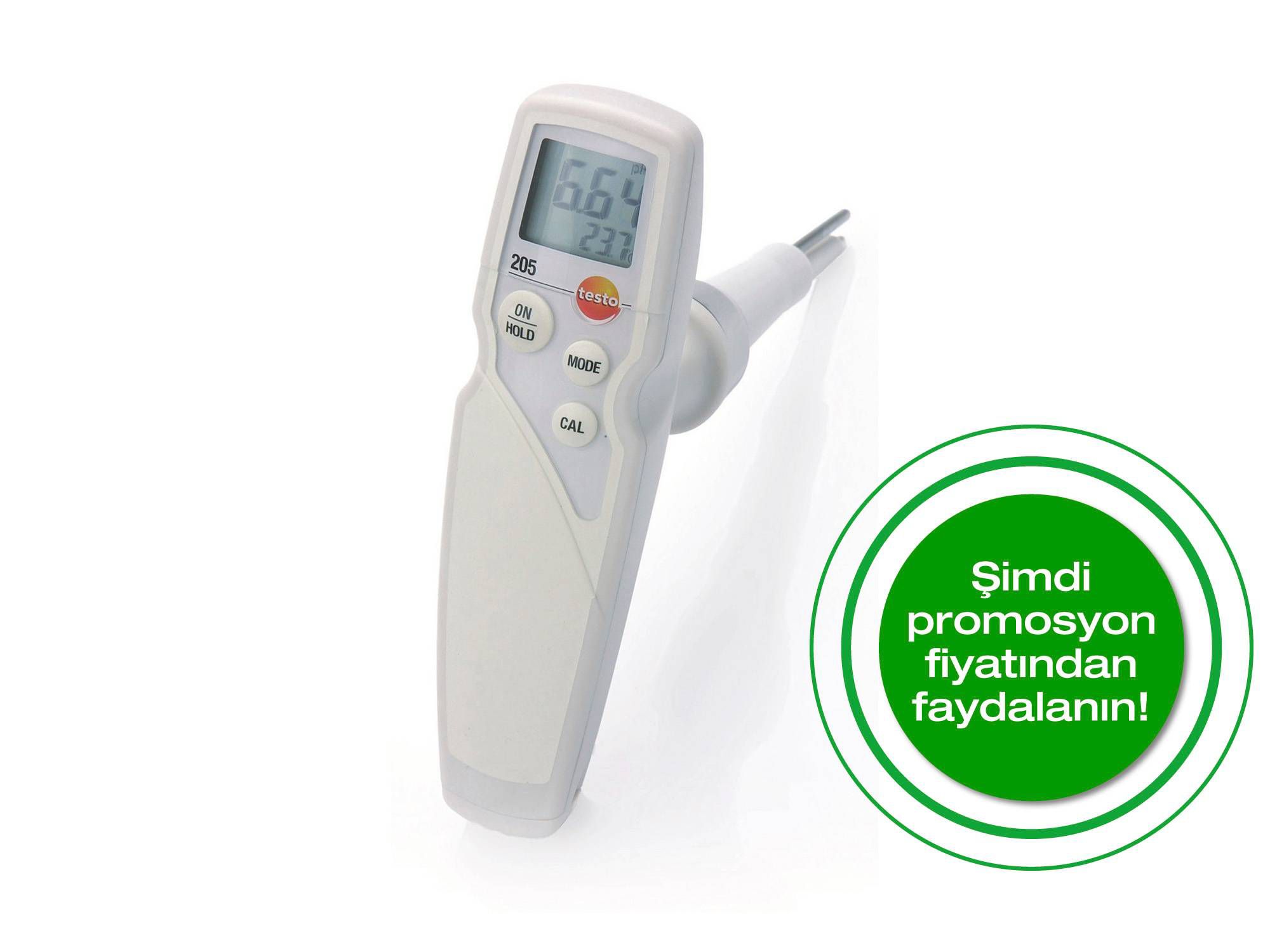 testo 205 pH/temperature measuring instrument | pH ölçüm cihazları ...