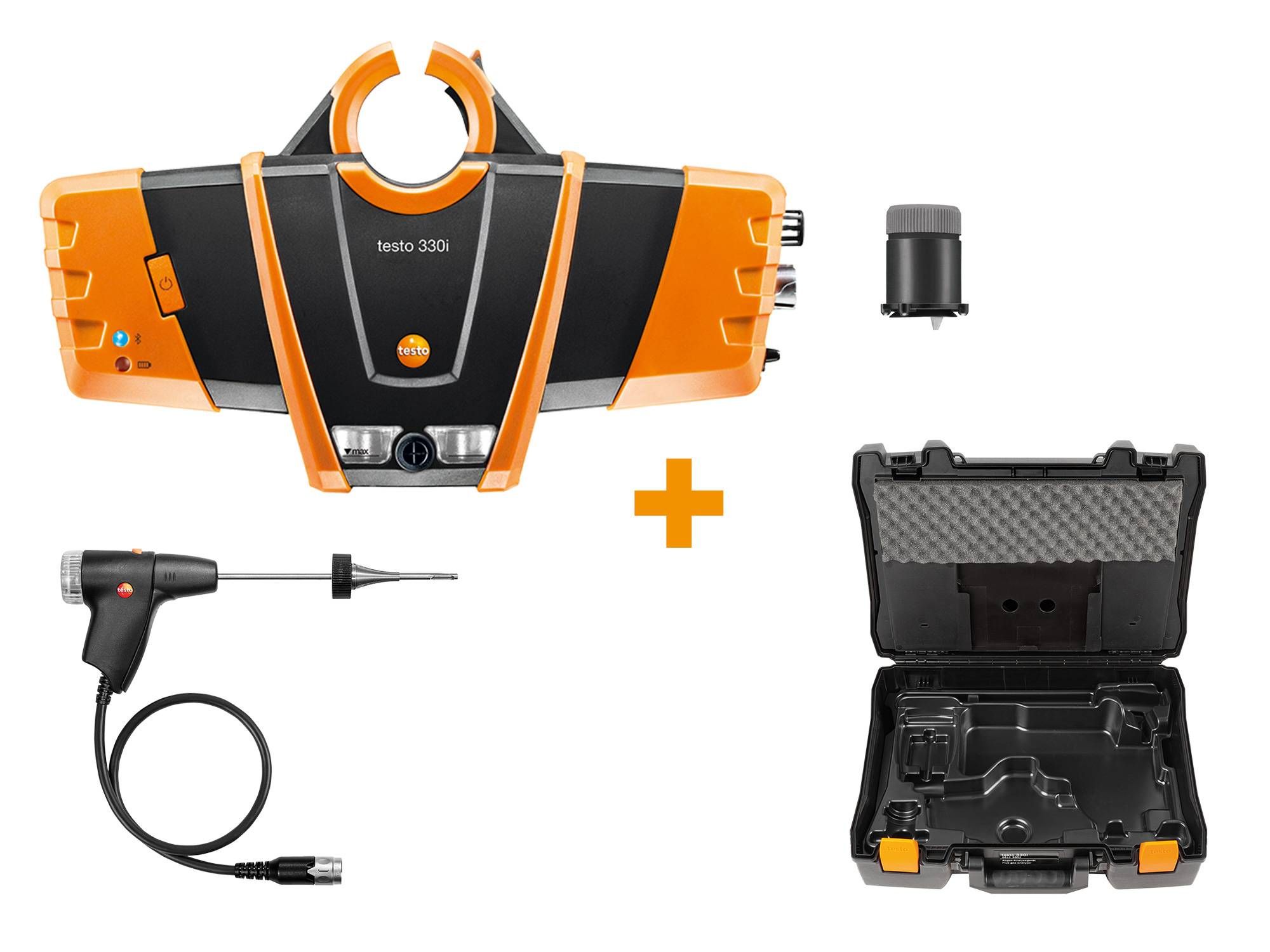testo 330i – Abgas-Set | Abgas | Abgas, Gas und Feinstaub | Messgröße ...