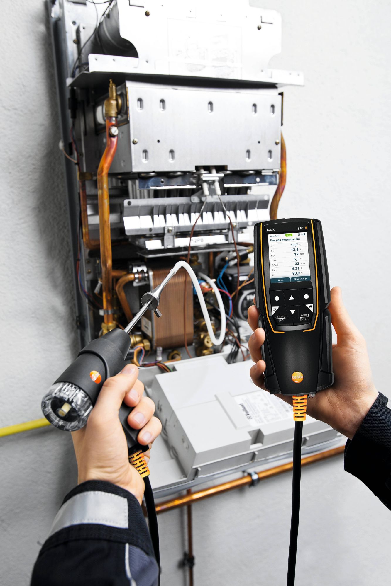 testo 310 II - flue gas analyzer | Flue gas | Flue gas, gas and ...