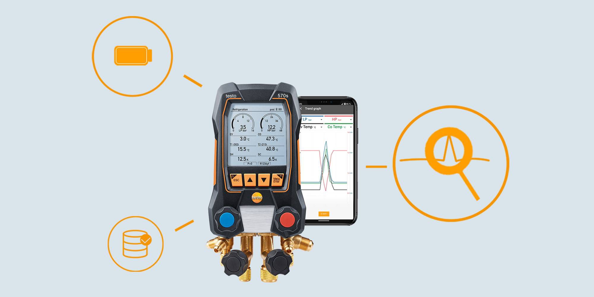 Discover the unseen with our new digital manifold testo 570s | Testo Ltd