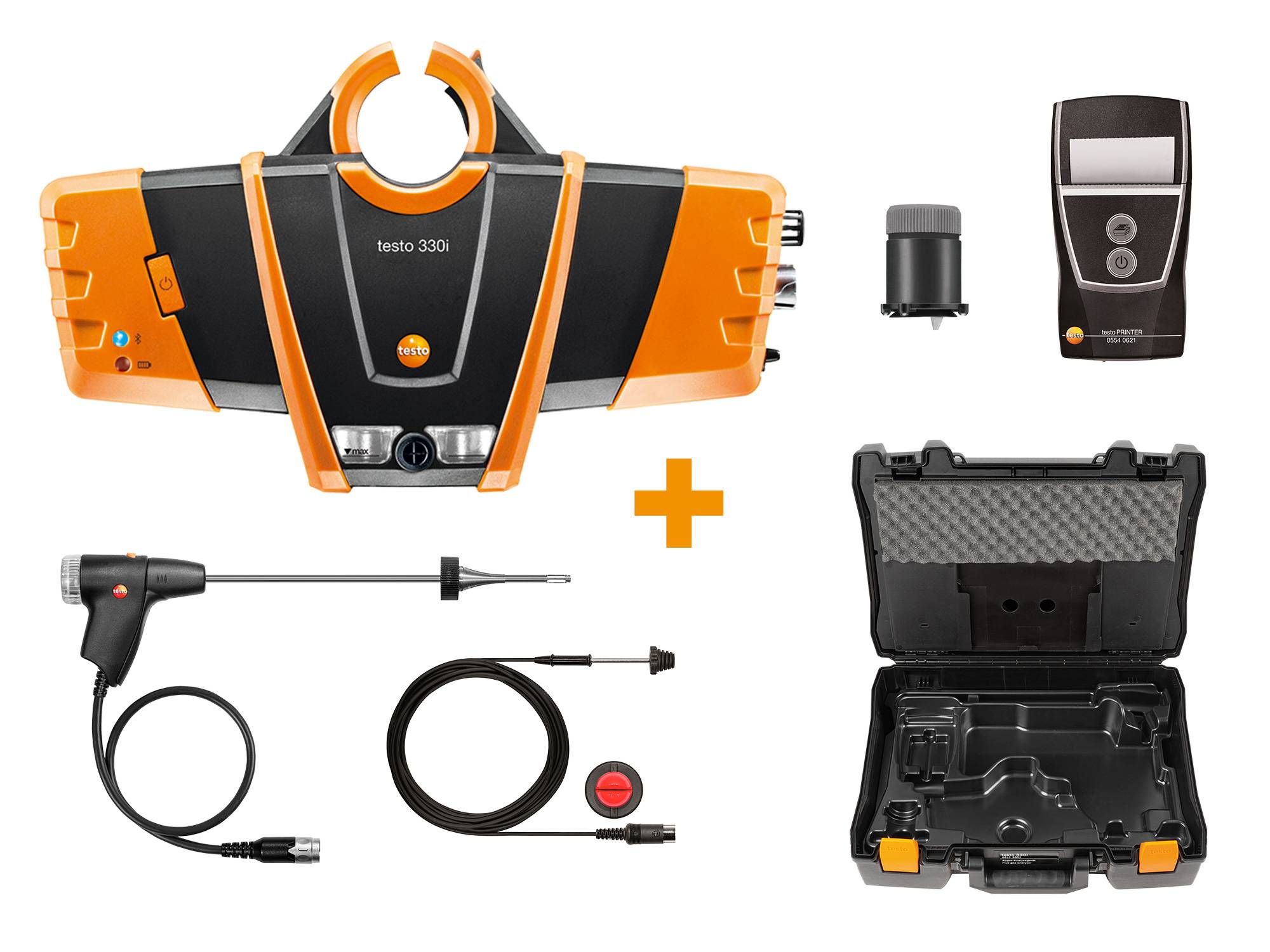 testo 330i LX Flue Gas Analyzer | Portable devices - Operation via ...