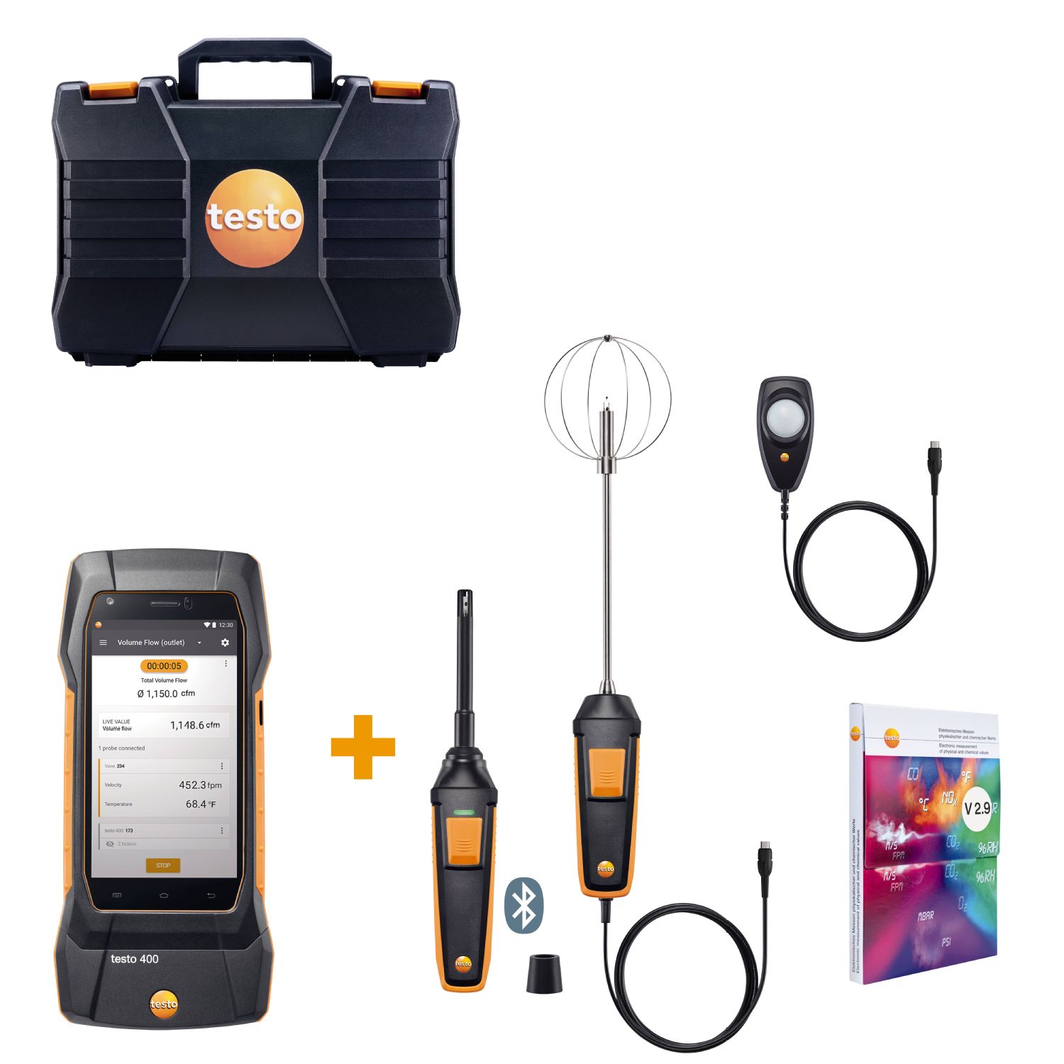 testo 400 Comfort Kit - for comfort professionals in high performance ...