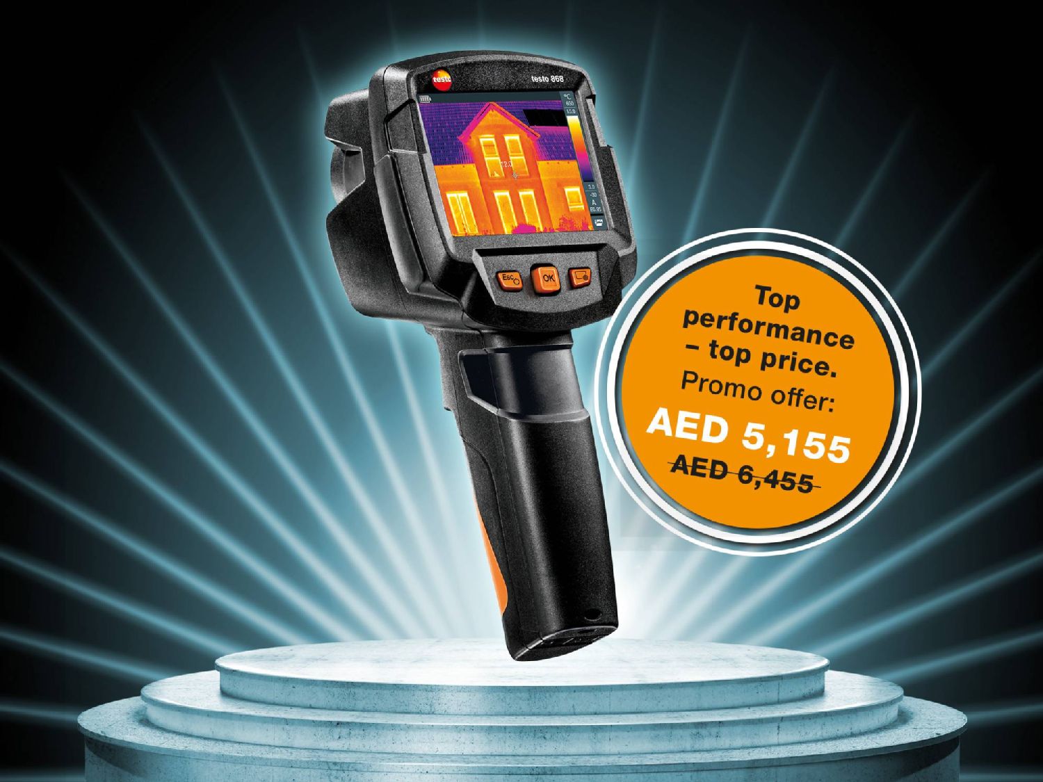 testo 868 thermal imager | Thermal imager | Parameters | Testo United ...