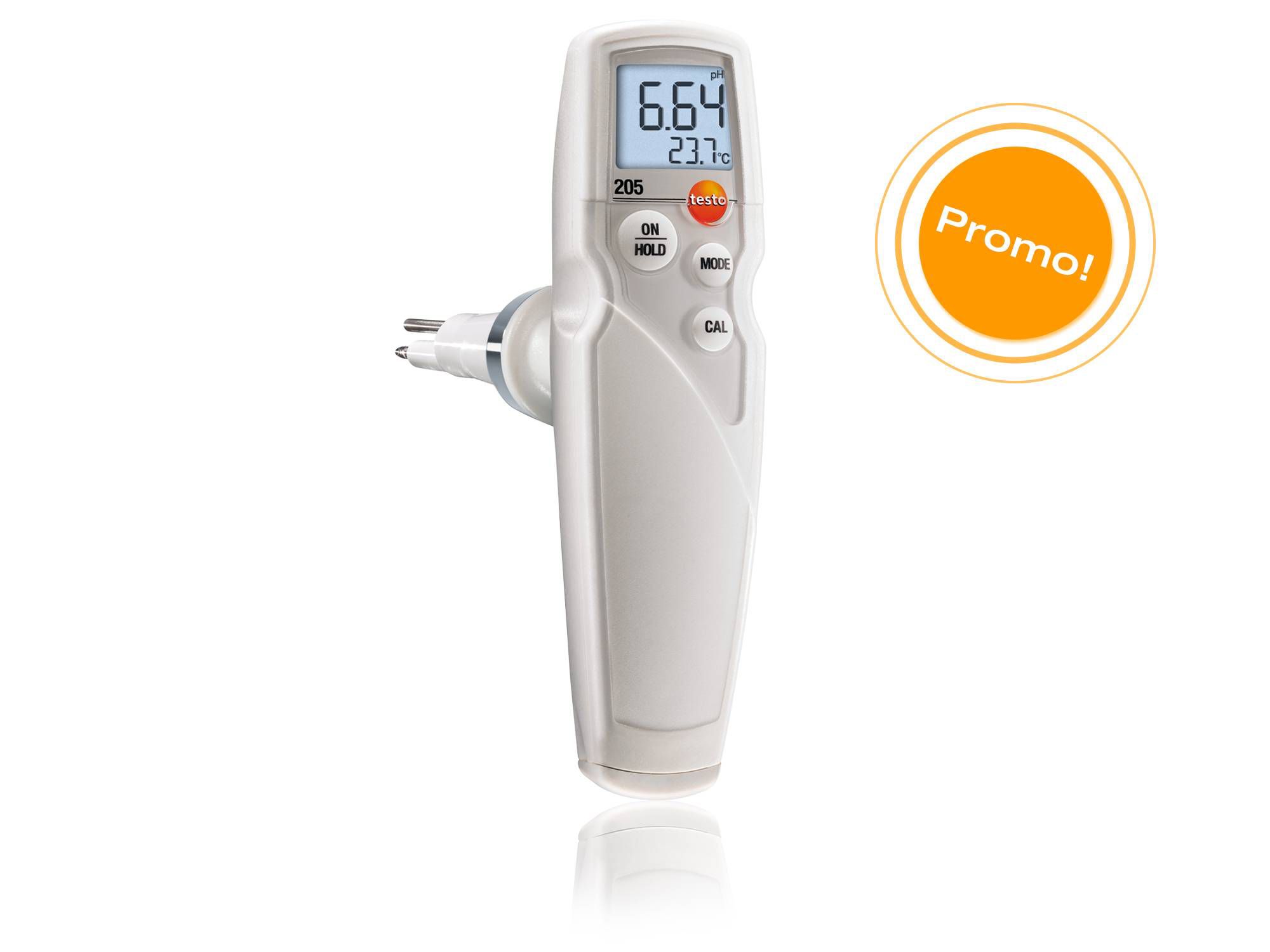 testo 205 pH/temperature measuring instrument | pH | Parameters | Testo ...