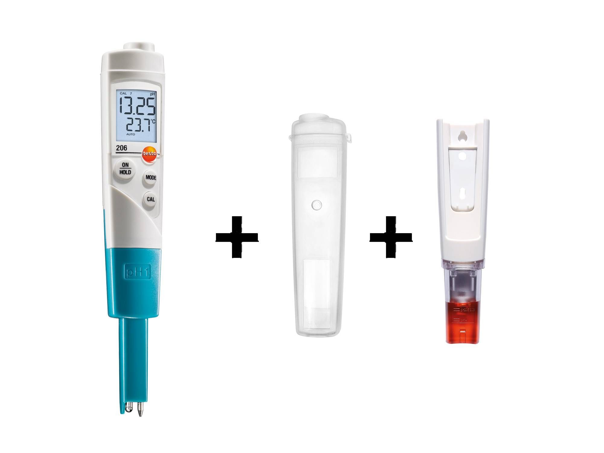 Medidor de pH testo 206-pH1 | Medidores de pH | Parámetro ...