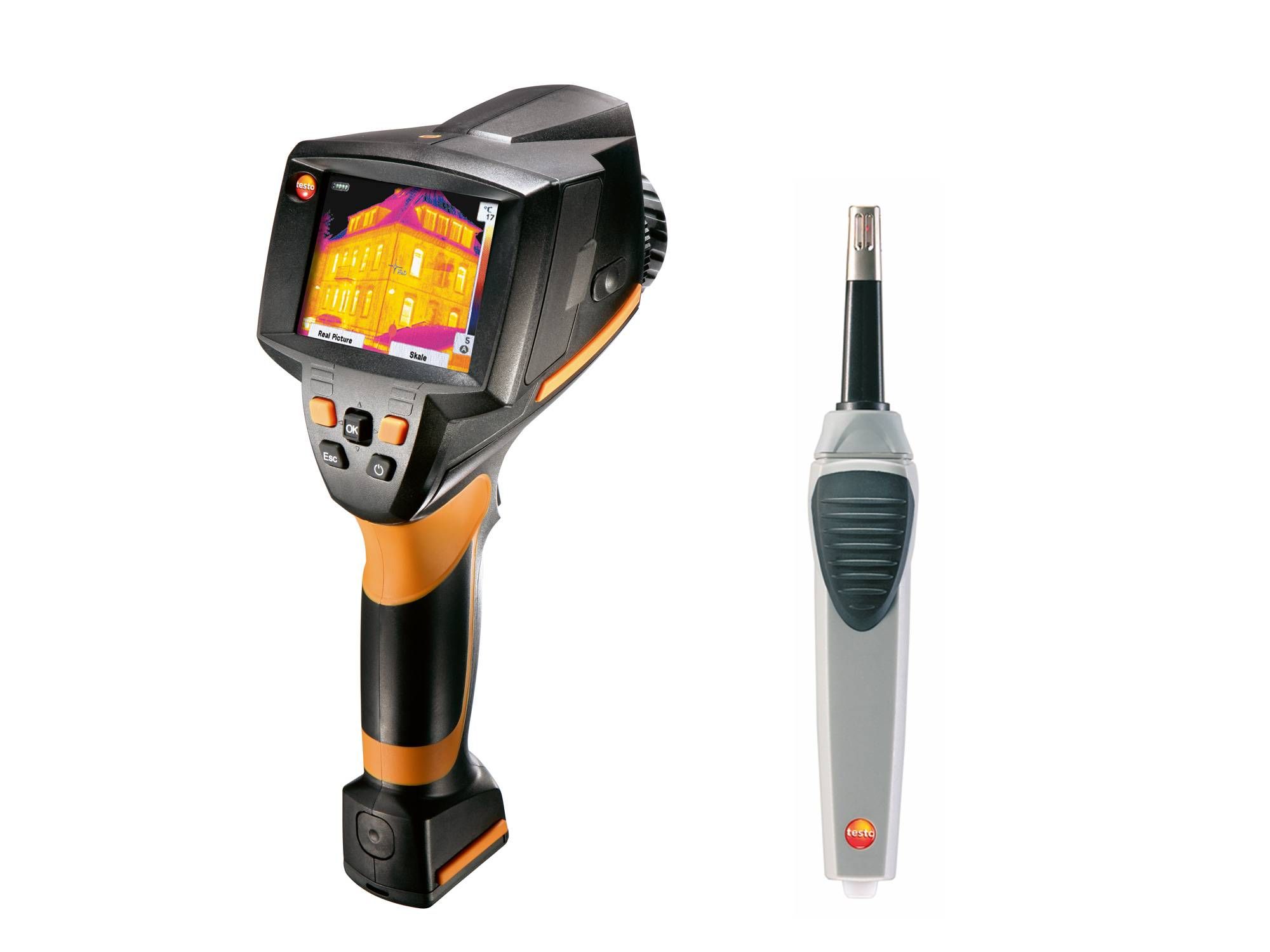 testo 875-2i - Set per la diagnosi edilizia | Termocamere | Temperatura ...